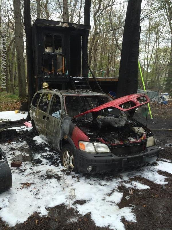 Rustic Ridge Vehicle & Shed Fire - Murrysville Volunteer Fire Company