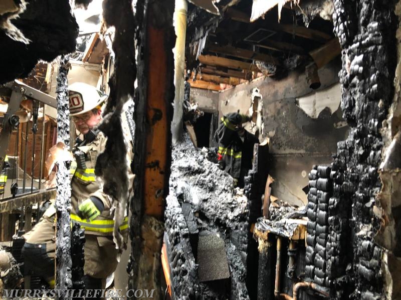 Evans Road House Fire - Murrysville Volunteer Fire Company