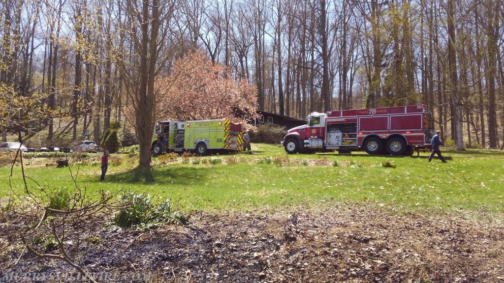 Brush Fire on Bulltown Road - Murrysville Volunteer Fire Company